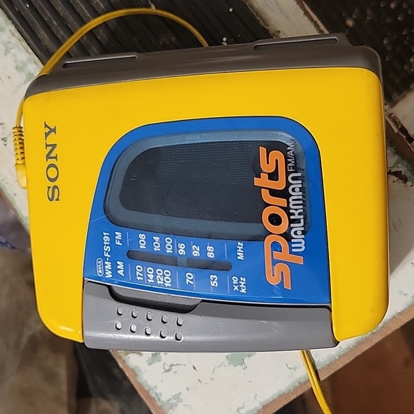 Sony | Portable Audio & Video | Vintage Sony Sports Walkman With ...